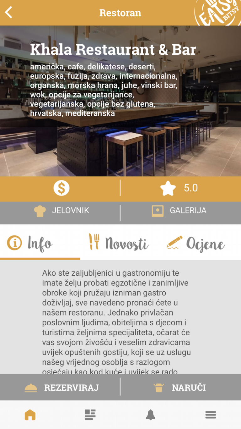 U zagrebačkom baru Jimmy Woo predstavljen je Eatsy Bitsy, aplikacija za rezerviranje restorana ...