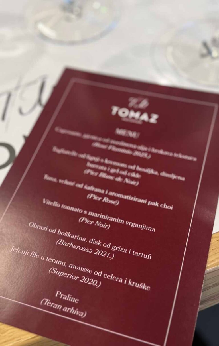 U četvrtak je u vinariji Tomaz održana atraktivna prezentacija šest ...